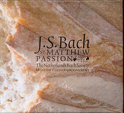 Jos van Veldhoven / The Netherlands Bach Society: St.Matthew Passion BWV244 (3SACD): Johann ...